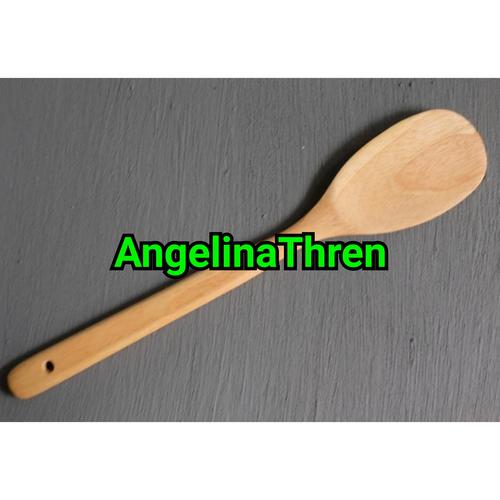 Jual Spatula Kayu Premium Mahoni - Sutil Kayu Lux Mahoni - Solet Kayu ...