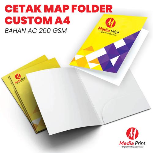 Jual Cetak Map Folder File Dokumen Custom A4 - Tanpa Laminasi, 301-500 ...
