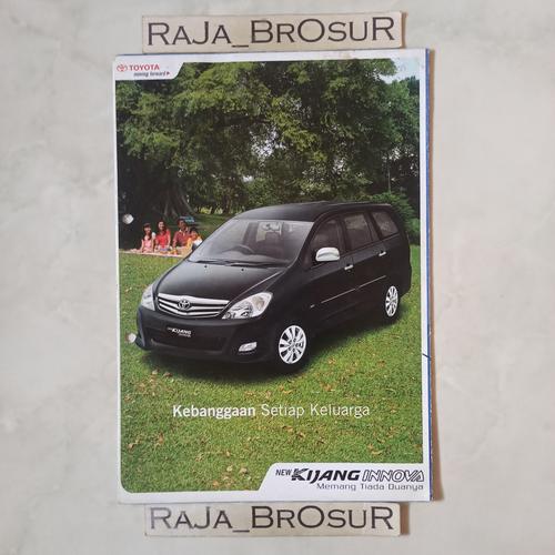 Jual Poster brosur katalog leaflet Toyota New Kijang Innova 2008 - Kab ...