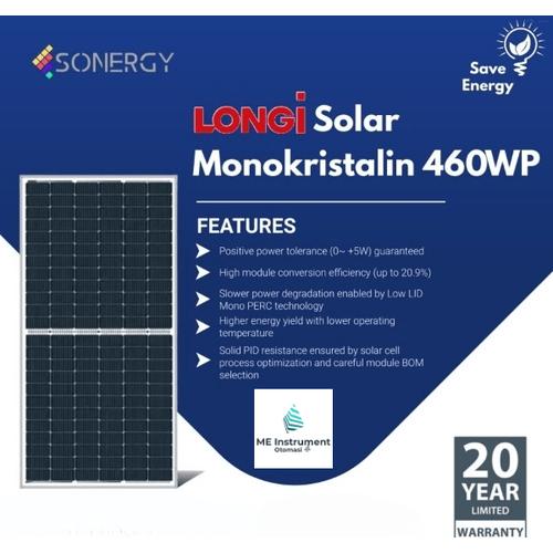 Jual PV Solar Panel Listrik Sel Matahari Longi 550WP 550W 550 WP W Watt ...