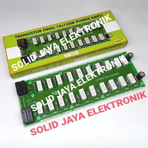 Jual KIT DRIVER PCB FINAL TRANSISTOR 10 SET 1500W - 2000W MONO PCB ...