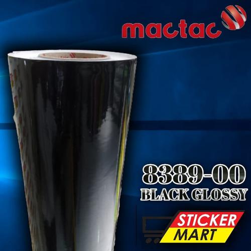 Jual Sticker Motor Mobil Stiker MACTAC BLACK Glossy Doff 152cm- Meteran ...