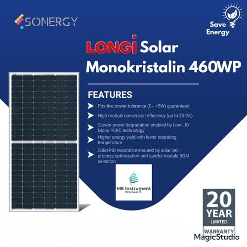 Jual PV Solar Panel Listrik Sel Matahari Longi 460WP 460W 460 WP W Watt ...