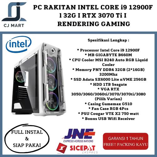 Jual PC RAKITAN INTEL CORE i9 12900F l 32G I RTX 3070 Ti I RENDERING ...