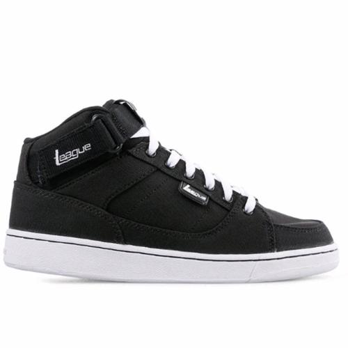 Jual Sepatu Sneakers League Original Geof CVS Hitam Putih 101226001 ...