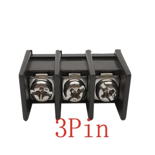 Jual KF45 3p Pitch 9.5mm Connector PCB Screw Terminal Block Hitam ...
