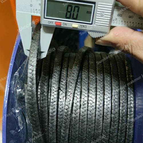 Jual Gland Packing GFO Hitam Pure PTFE 8mm x 8mm ( 5/16 ) - Jakarta ...