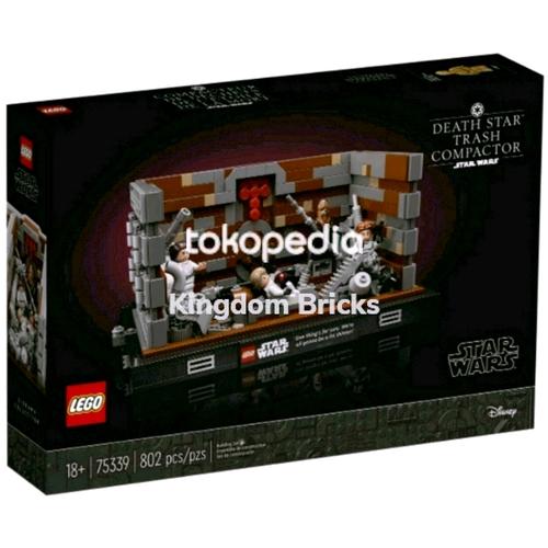 Jual LEGO 75339 STAR WARS Death Star Trash Compactor Diorama - Jakarta ...
