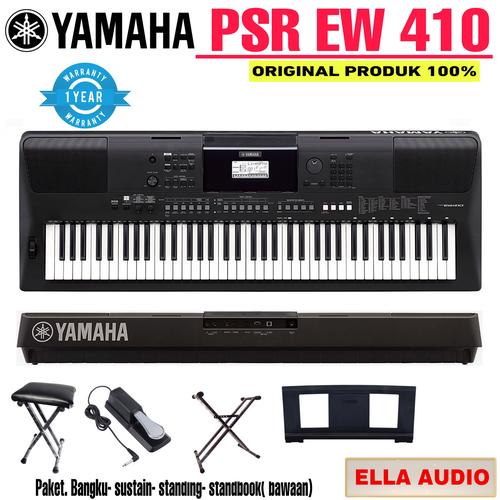 Jual Yamaha Psr Ew 410 Arranger Keyboard 76-key paket Original ...