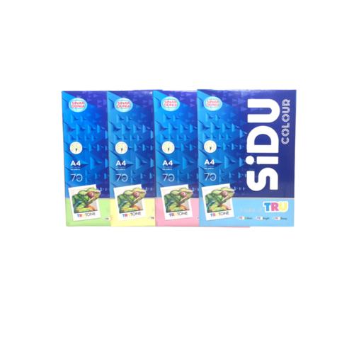 Jual Kertas HVS Warna Sidu A4 70 Gram - 1 Rim - Pink - Kab. Badung ...