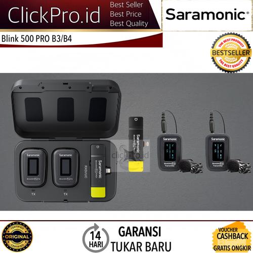 Jual Saramonic Blink 500 Pro B4/B3 Digital Wireless Mic for Lightning iOS - Pro B3 - Jakarta ...