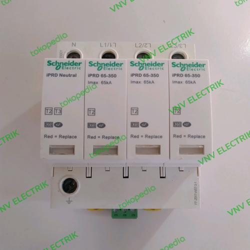 Jual surge arrester iPRD 65-350 imax 65kA 3P+N schneider - Jakarta ...