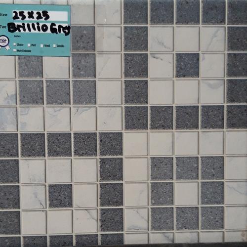 Jual KERAMIK LANTAI KAMAR MANDI SIGNATURE 25x25 BRILLIO GREY - Kab ...