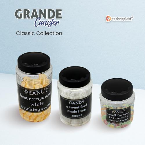 Promo Grande Canister / Toples Makanan Classic Collection - Small - Kab ...