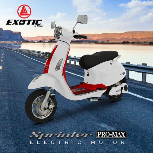Jual SEPEDA MOTOR LISTRIK EXOTIC SPRINTER NEW - PRO MAX BLACK - Kab ...