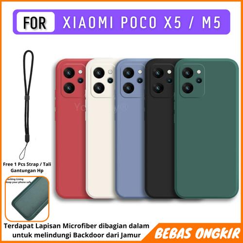 Jual Case Xiaomi Poco X5 5G / X5 Pro Liquid Silicone Mircrofiber Casing ...