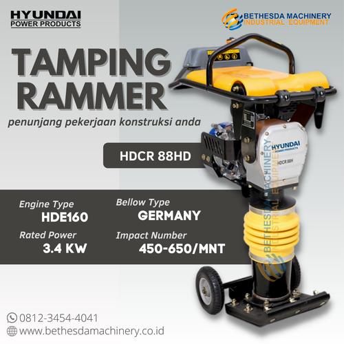 Jual Mesin Stamper Kuda / Tamping Rammer engine Hyundai HDCR88HD - Kota ...