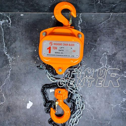 Jual NAGASAKI Chain Block 1 ton Original Japan Takel Hoist Rantai - 3 ...
