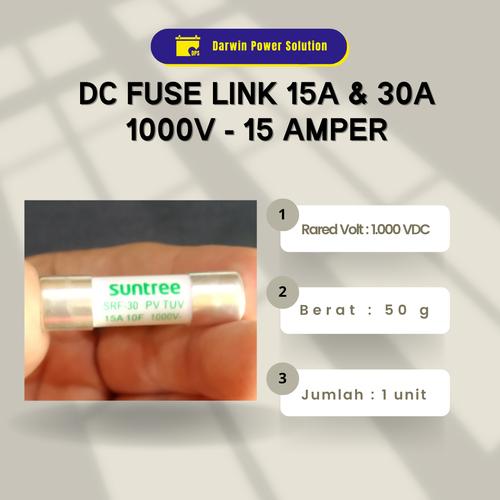 Jual DC FUSE LINK 15A,20A & 30A 1000V - 30-AMPER - 15-AMPER - Jakarta ...