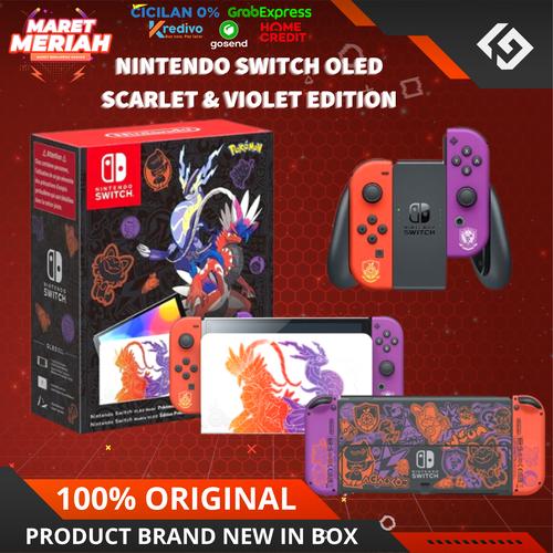 Promo Nintendo Switch OLED Pokemon Scarlet & Violet Edition Model ...