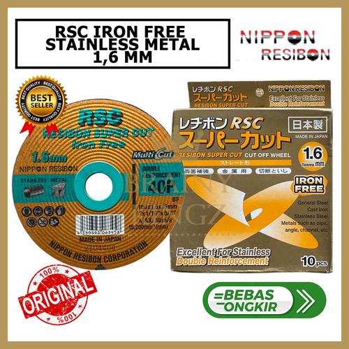 Jual Batu potong RSC Resibon Super Cut 4" x 1.6mm nippon resibon 4inch ...