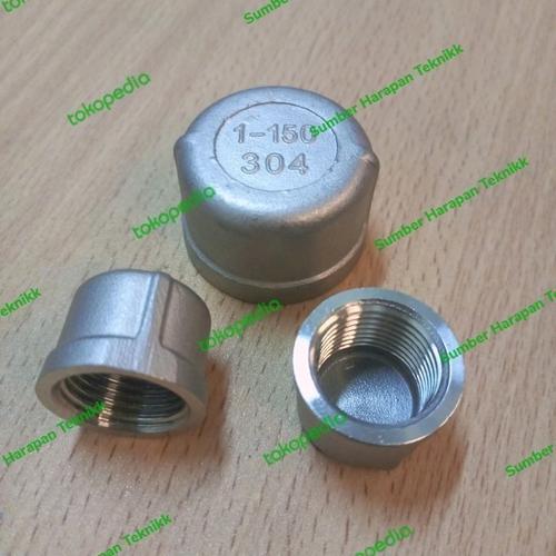 Jual Dop / End Cap / Tutup Drat Dalam 3/4"Inch Stainless SS304 ...