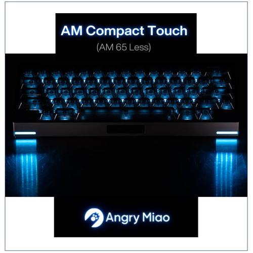 Promo Angry Miao Compact Touch 65 Laser (Black + Engraved) Keyboard ...