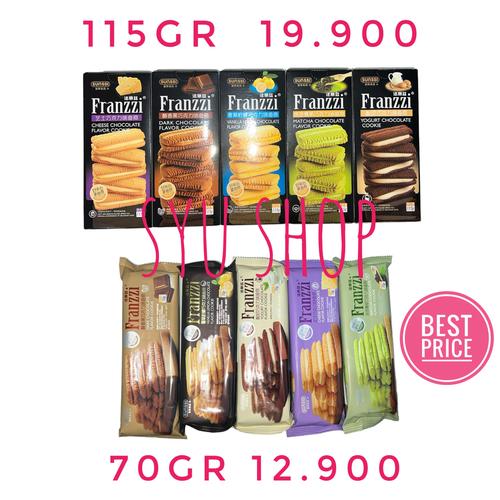 Jual franzzi dark chocolate lemon matcha vanilla cheese yogurt cookie ...