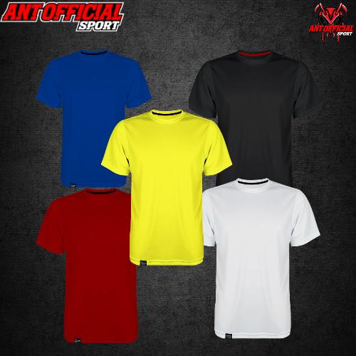 Jual KAOS POLOS BAJU OLAHRAGA DRI-FIT MILANO BADMINTON VOLLY PINGPONG ...