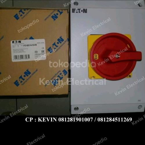 Jual Moeller EATON P3-63/I4/SVB/N 207349 Main Switch 3P + N 4P - Jakarta Barat - Kevin ...