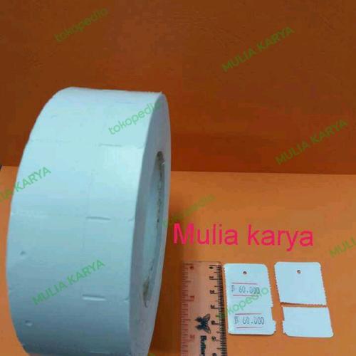 Jual Karton Hang tag / kertas tag harga Label Harga - Tipe YL 48x30mm ...