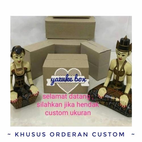 Jual Kardus Box Custom Ukuran 37x28x14 Cm Single Wall - Jakarta Barat ...