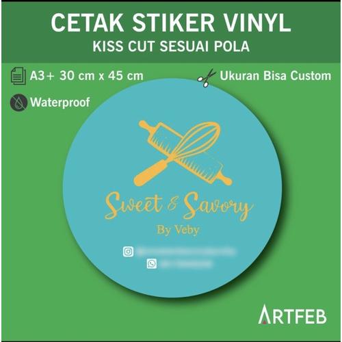 Jual CETAK Stiker sticker Produk - label kemasan - label produk ...