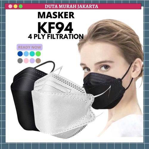 Promo Masker KF94 4Ply 4 Lapisan Isi 50 Pcs Warna Earloop DMJ - KF94 ...
