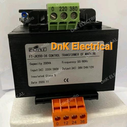 Jual Multi Transformer/Trafo/Travo Step Down 200VA FORT Input 380VAC ...