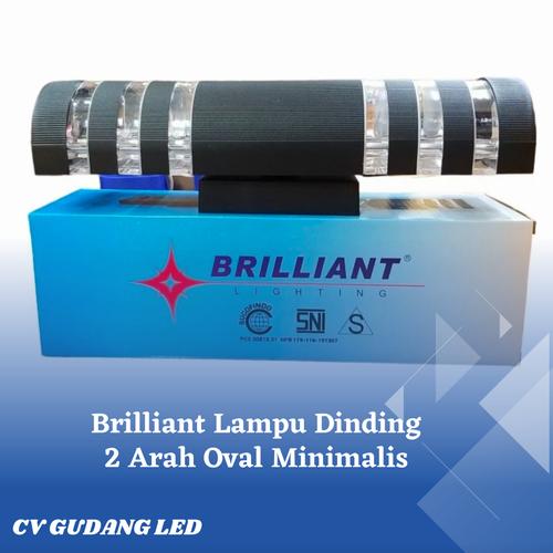 Jual Lampu Dinding Outdoor 2 Arah Oval Minimalis BL-5163/2 - Kab ...