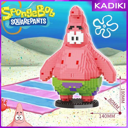 Jual Brick Patrick SpongeBob SquarePants Block Lego Patrik Mainan Toys ...