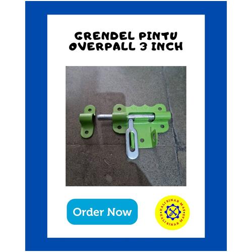 Jual GRENDEL PINTU OVERPALL 3 INCH - Jakarta Barat - Kali Sinar Mas ...