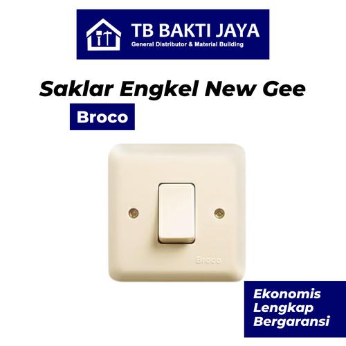 Jual Saklar Listrik / Sakelar Listrik Putih Broco - Engkel - Newgee ...