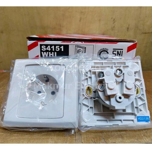 Jual stop kontak MK S4151 WHI 1gang 16A stop kontak arde MK - Jakarta ...