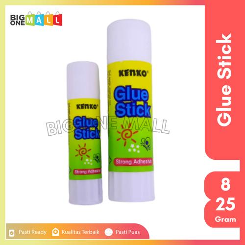 Promo Lem Kertas Glue Stick Kenko, Lem Stik Putar, Lem Batang - 8 Gram ...