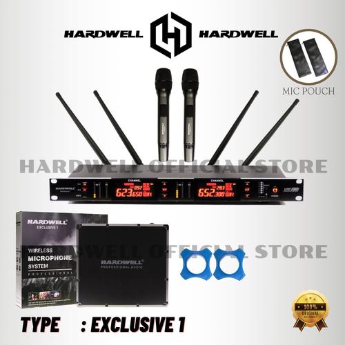 Jual Mic Wireless Hardwell EXCLUSIVE 1 / EXCLUSIVE1 Original Double Mic ...