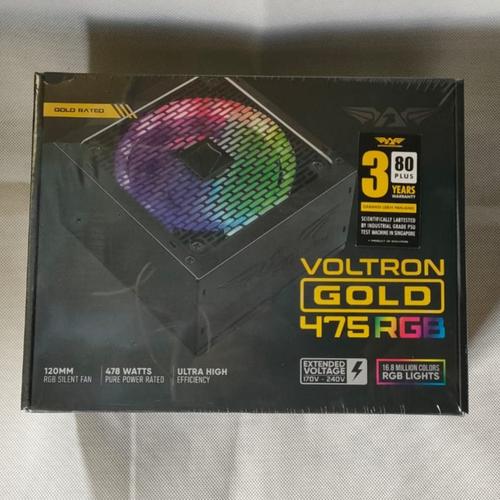 Jual ARMAGGEDDON VOLTRON 475 80+ GOLD RGB 475W POWER SUPPLY Resmi - Jakarta Pusat - CIPTA ...