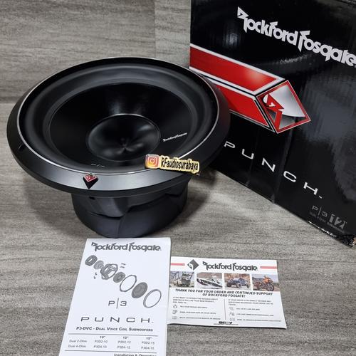 Jual subwoofer rockford fosgate P3-12D4 ukuran 12 inch ( Baru) - Kota ...