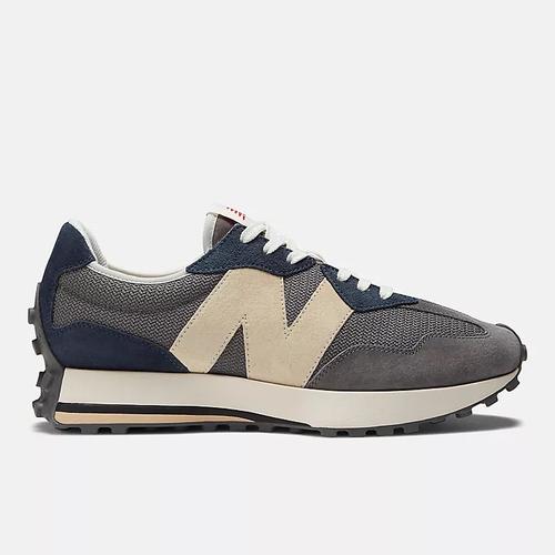 Jual Sneakers NEW BALANCE 327 Castlerock Navy MS327MD ORIGINAL NB 327 ...