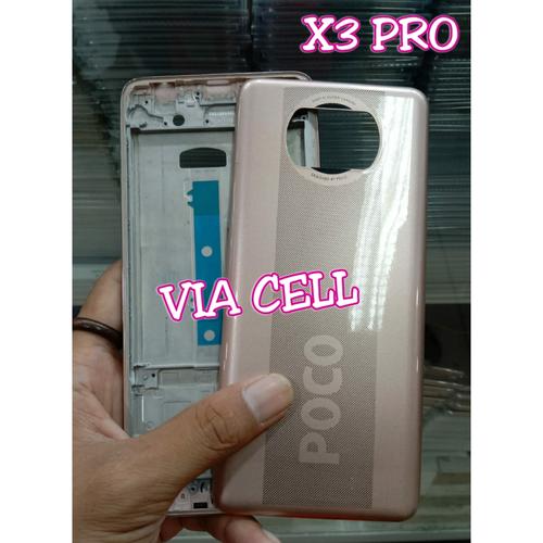 Jual Frame Lcd Backdoor Pocophone Poco X3 NFC - Poco X3 Pro Casing ...