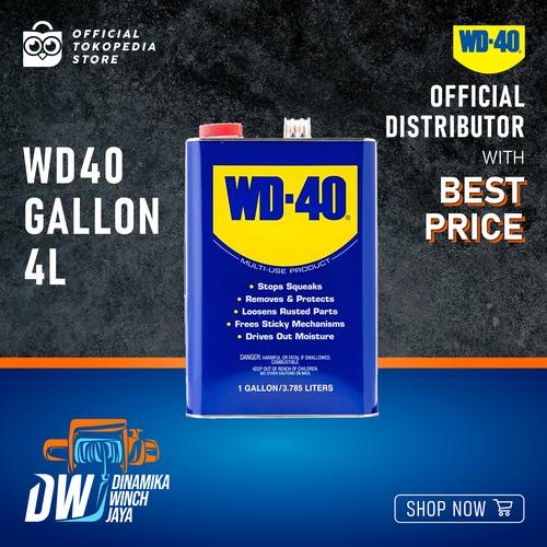 Jual wd40 gallon 4l/wd 40 gallon 4 liter/wd pelumas anti karat ... Jual wd40 gallon 4l/wd 40 gallon 4 liter/wd pelumas anti karat ...