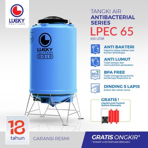 Promo Tandon Air/ Toren Air 650 Liter Lucky E-Clean 650 - Biru Muda ...