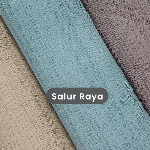 Jual Kain Brokat Tile Motif Raya Brukat Tile Tule Motif - Dusty Blue ...