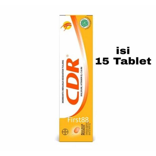 Jual CDR effervescent ISI 15 TABLET - Jakarta Utara - First88 | Tokopedia